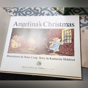 Angelina Ballerina | Other | Angelinas Christmas Collectors Book ...